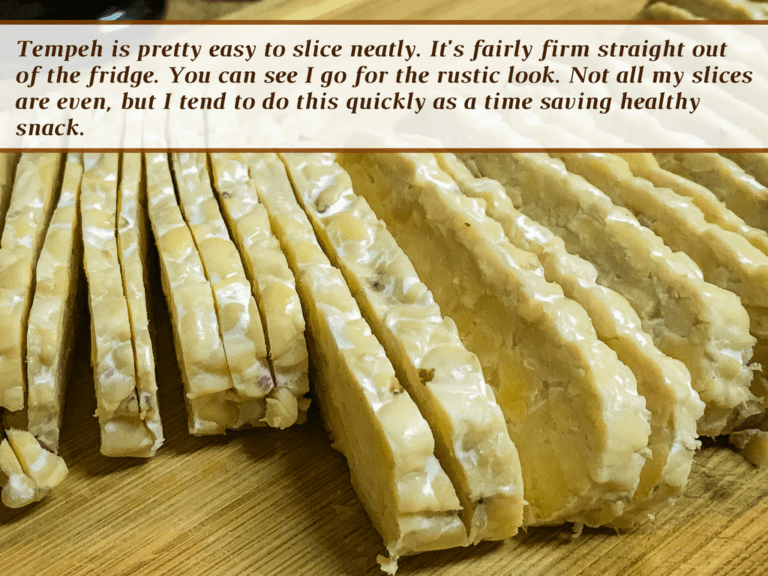 Tempeh chips. A healthy snack option, packed with protein.